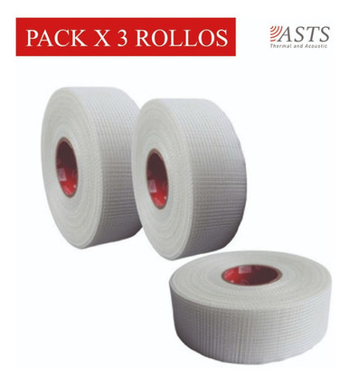 Asts Trama Tape Pack X3 Durlock 50 Mm