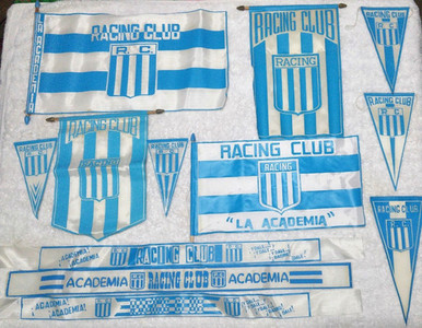 Estampa Coleccion Banderas Vinchas Banderines Racing Club Rac 01