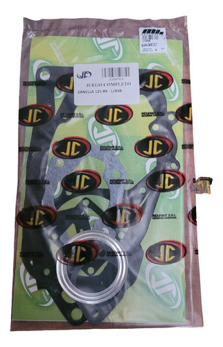 JC Juego Juntas Zanella Rx 125 2t - Calidad Premium