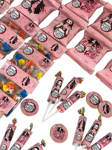 Kaly Design Personalized Candy X 15 Nezuko Candy Bar