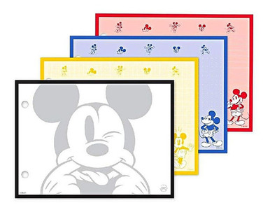 DAC Mini Mickey Mouse Flashcard Refills 80 Sheets