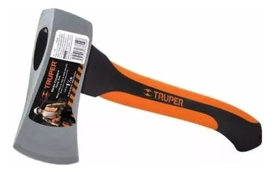 Truper Hacha Acero Cazadora 500 Gr Mango Fibra Y Goma 14951