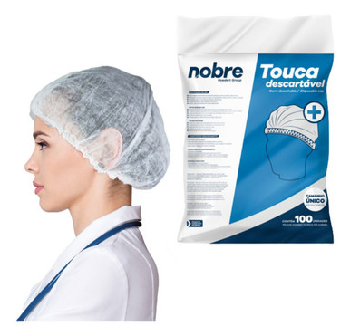 Nobre Disposable TNT Cap with Elastic - 500 Units