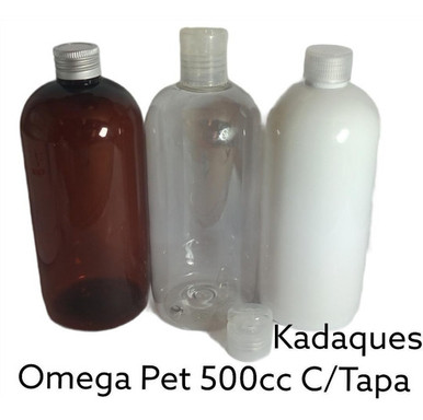 Kadaques 500c Pet Containers with Flip Top Lid - 20 Pack