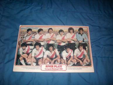 River Plate Poster Campeon Nacional 1981