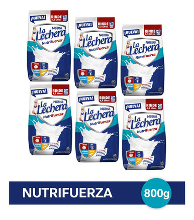Nestlé La Lechera Milk Powder Pack 800g X 6 Units