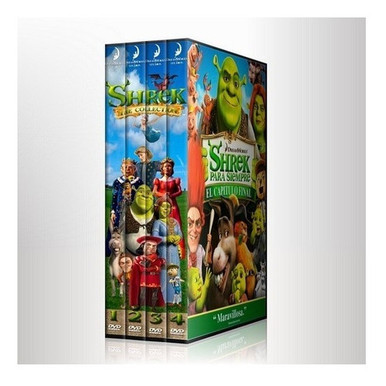 Shrek - Complete Collection - DVD - (2001-2010) - 4 Films