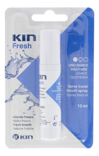Kin Fresh Oral Antiseptic Spray 10ml - Fresh Breath