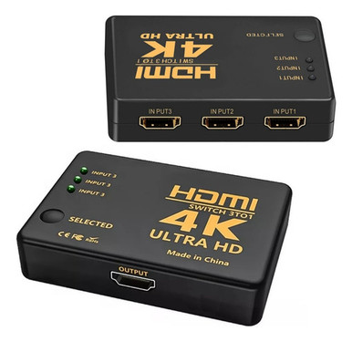 HDMI Splitter 3 Inputs 1 Output