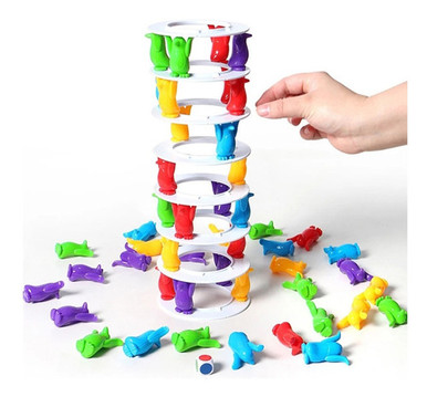 Crazy Penguins Tower Board Game
