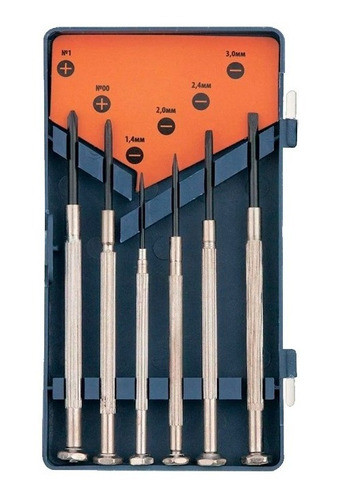 Sparta Precision Watchmaker Tool Kit - 6 Screwdrivers Set