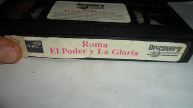 LK-TEL Vhs Roma El Poder Y La Gloria ( Discovery Channel)