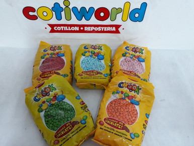 Chocolate Mini Lentils in Assorted Colors 500g