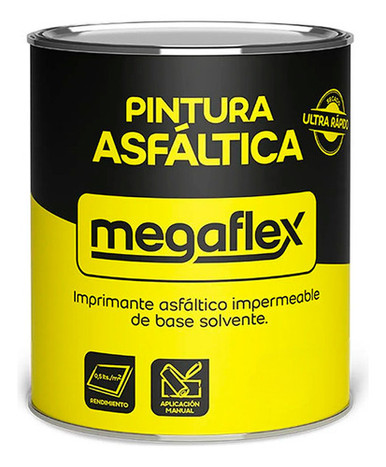 Megaflex Fast Drying Asphalt Paint X 4L