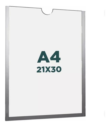 Acrílicoww A4 Wall Display Kit with 10 Units