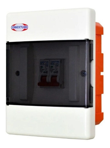 Conextube Luxury Built-in 4-Socket Box with Door