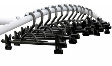 Casa dos Cabides Pernambuco Kit Cabide Prendedor Preto 100 Unidades 200 ...