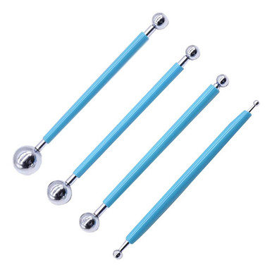 Prime Professional Stainless Steel Ball Tools Set - 4 Pcs, 8 Sizes