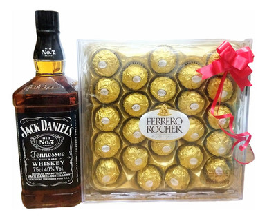 Jack Daniel's Old #7 + Ferrero Rocher 24 Count