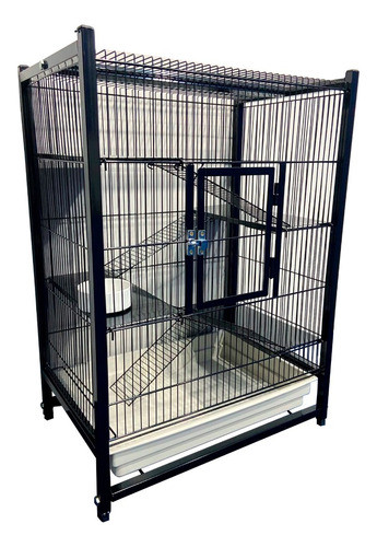 Gaiopar 295* Twister Rat Cage with Lined Levels