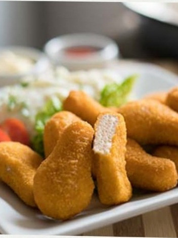 Grangys Breaded Pre-Fried Chicken Shapes 5kg