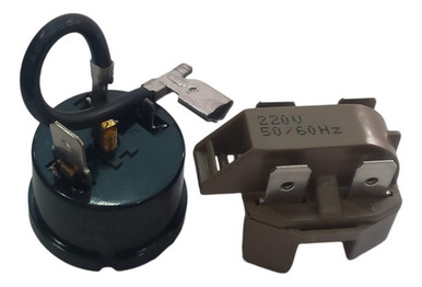 Altec Relay Cerámico PTC Universal 4 Pins + Termico Cooltech 1/5hp