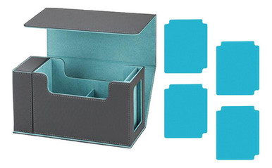 Other Blue 4 Baffles Card Storage Box