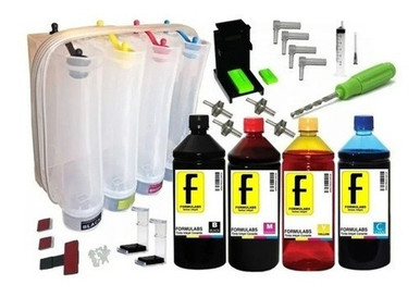 Big Bulk Tanque Ink Kit for Cartridge + 2 Liters of Top Inks