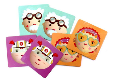 Clap Giant Memory Game with Colorful Characters