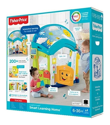 Fisher-Price Risa Aprenda La Casa De Aprendizaje Inteligente