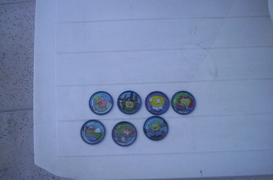 Tazo SpongeBob SquarePants Metal Set of 8