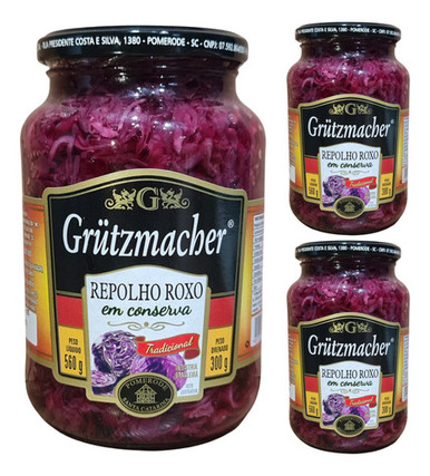 Grützmacher Red Cabbage in Brine Kit 3 X - German Recipe