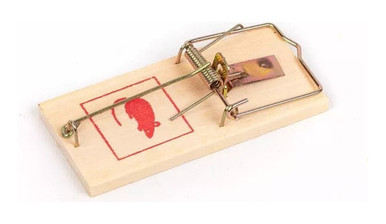 Mouse Trap Wooden Guillotine Rodent Trap
