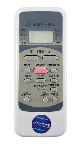 Carrier Philco BGH Air Conditioner Remote Control