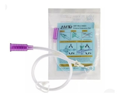 AMT Thick Extension (1 Way) Mic-key Catheter