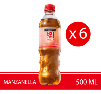 H2OH! Apple Flavored Still Water 500ml x 6