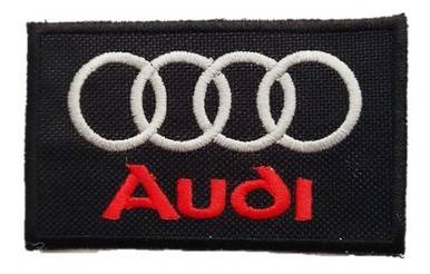Audi Embroidered Patch Heat Transfer 8 X 5 Cms