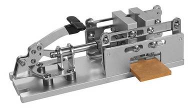 H Self-Centering Bench Vise for Drilling Pens and Bottle Caps