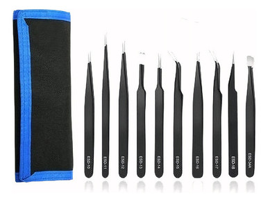 ESD Precision Anti-Static Tweezers Set Kit