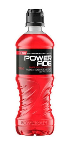 Powerade Isotonic Tropical Fruits Pet 500ml - Kit of 12