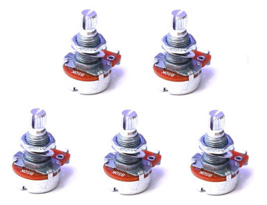 Alpha Potentiometer Center-Click B 50K 16/18 Kit 5 Pieces