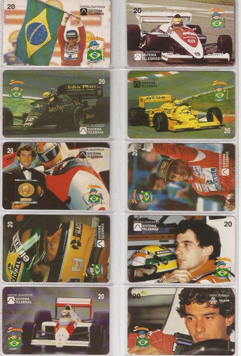 Telesp-Telebrás Ponto Do Cartão Ayrton Senna