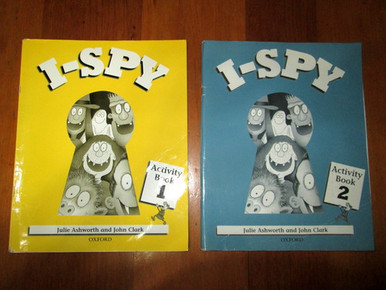 I-SPY Activity Book 1 and 2 Used