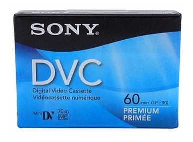 Sony Dvc - Digital Video Cassette 60min (Lp 90) Premium