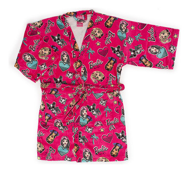 Döhler Kids Bathrobe Barbie - G