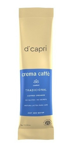Di Capri Crema Café Leite Em Pó 7g 100 Units