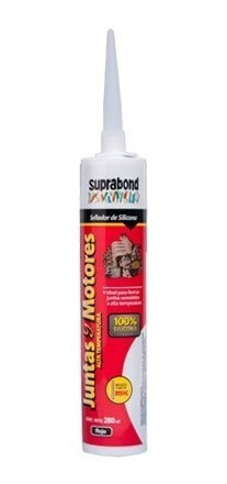 Suprabond High-Temperature Red Silicone Sealant Cartridge X 280 Ml