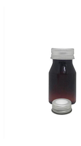 ByF Deco Aromatic Diffuser Plastic Bottle with Cap 30cc Amber Pack of 50