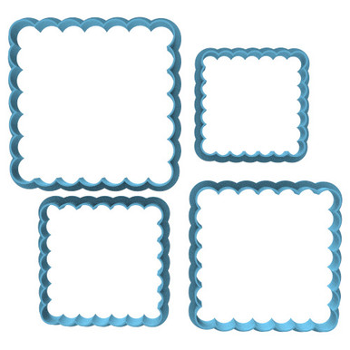 Neta3D Wave Cutter Squares for Cookies