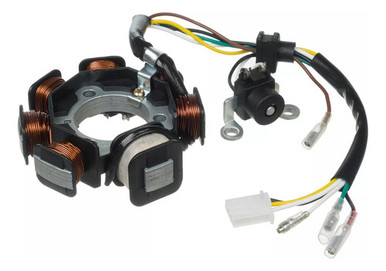 Yamaha Crypton T 105 Stator with Sensor - 7 Coils, 7 Wires